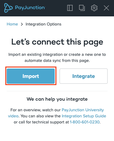 How to import a No-code configuration file – PayJunction Support