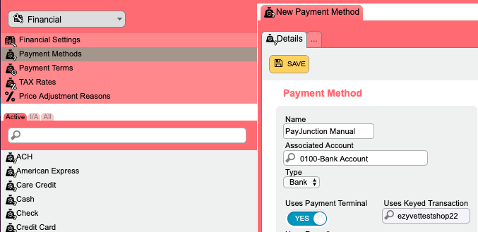 EzyVet – PayJunction Support