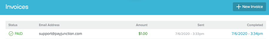 How do I send an invoice payment request? – PayJunction Support